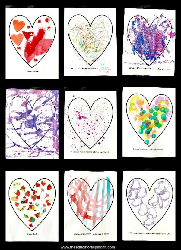 Heart Art for Preschool and Toddlers - The Educators' Spin On It