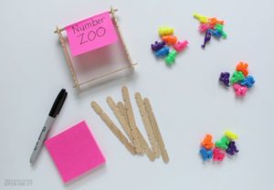 Zoo Animal Counting Activity for Preschool