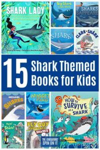 Sharks Themed Activities for Shark Week with Kids
