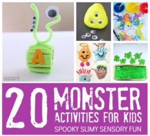 20 Spooky Fun Monster Activities for Kids - The Educators' Spin On It