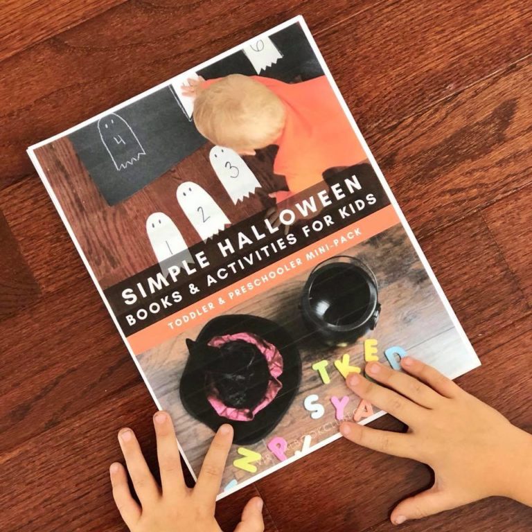 Halloween Book Challenge for Toddlers and Preschoolers