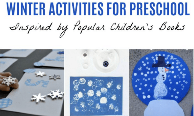 18 Fun and Easy Snow Themed Activities for Your Preschooler