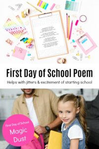 Create Your Own Magic Dust for Your Child's First Day of School