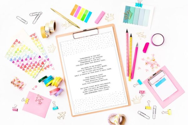 Create Your Own Magic Dust for Your Child's First Day of School