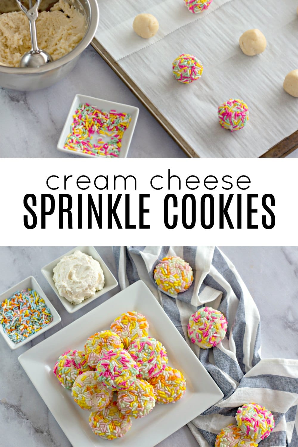 Cream Cheese Sprinkle Cookies Recipe - The Educators' Spin On It