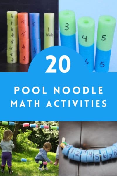 20 Pool Noodle Learning Activities for Kids