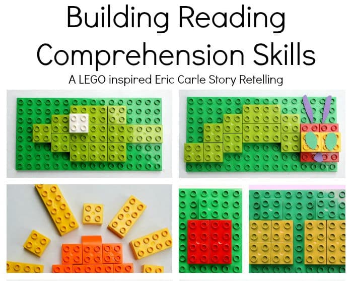 LEGO Inspired Story Retelling of The Very Hungry Caterpillar