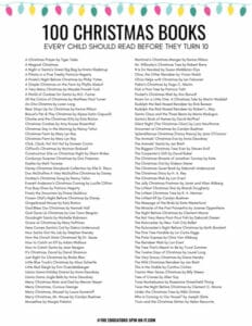 Christmas Book List for Kids - The Educators' Spin On It