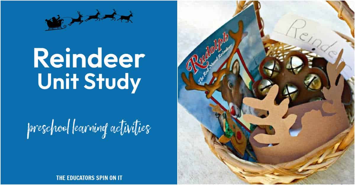 Preschool Learning Activities: Reindeer Unit Study - The Educators ...