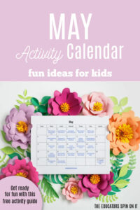 May Activities for Kids After School {Free Activity Calendar} - The ...