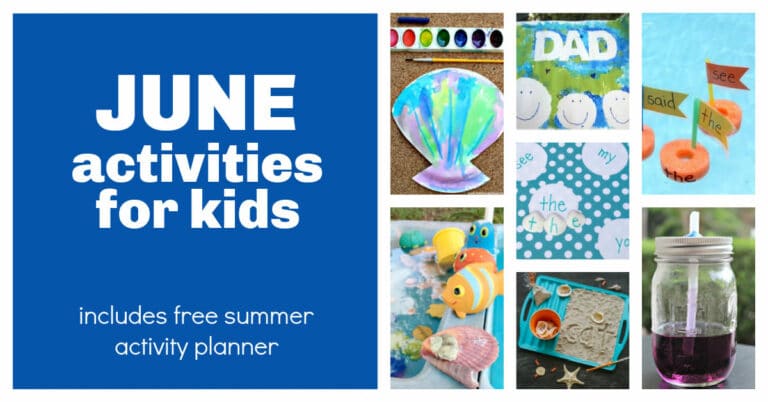 June Activities for Kids {Free Summer Activity Calendar} - The ...