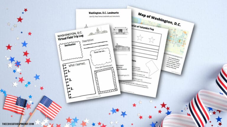 Washington, D.C. Virtual Field Trip for Kids - The Educators' Spin On It