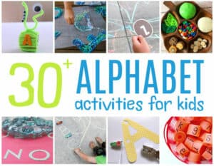 30+ Alphabet Activities for Preschoolers - The Educators' Spin On It