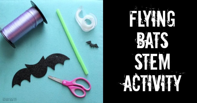Flying Bats STEM Activity for Preschoolers