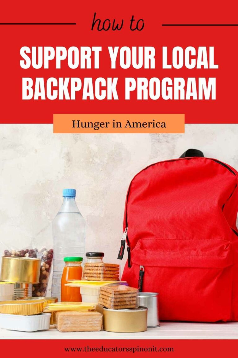 Supporting your Local Backpack Program to Fight Hunger - The Educators ...