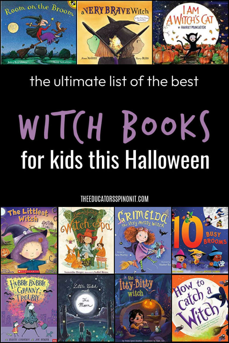The Best Witch Books for Kids this Halloween - The Educators' Spin On It