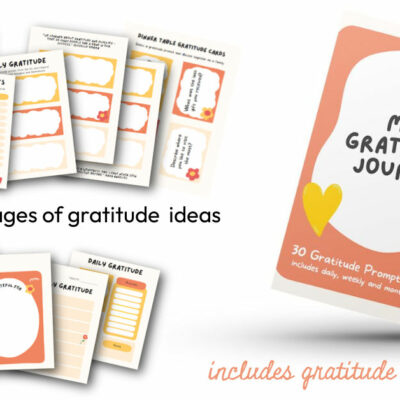 30 Gratitude Prompts and Journal for Kids - The Educators' Spin On It