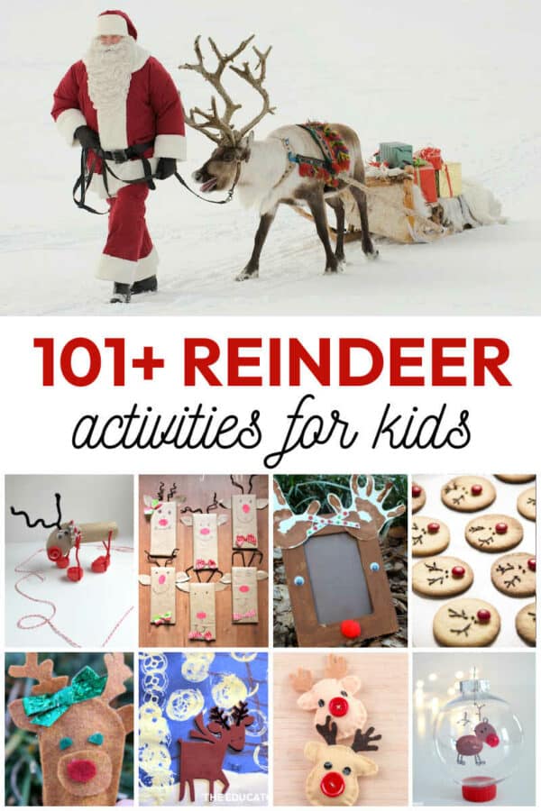 101+ Reindeer Crafts and Learning Activities – The Ultimate Parenting ...