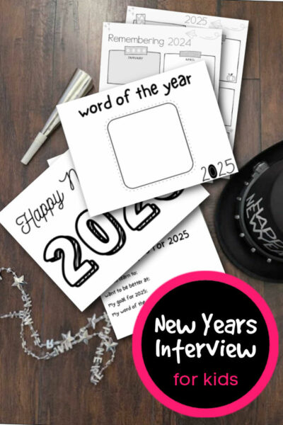 New Year’s Interview for Kids - The Educators' Spin On It