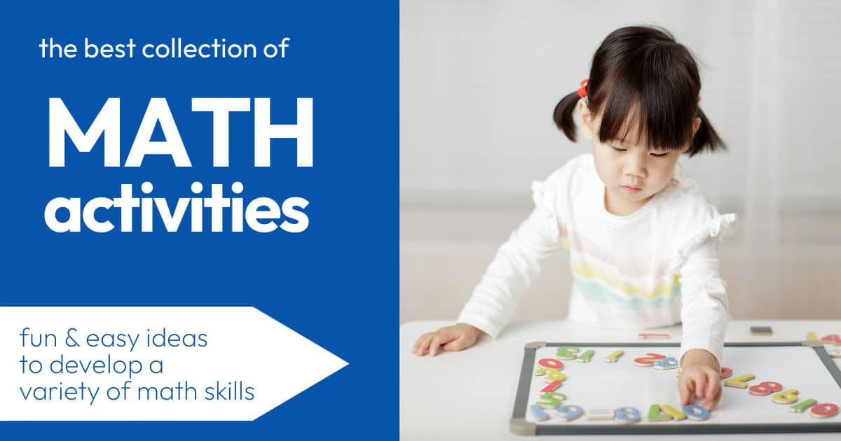 20+ Hands on Math Activities for kids - The Educators' Spin On It