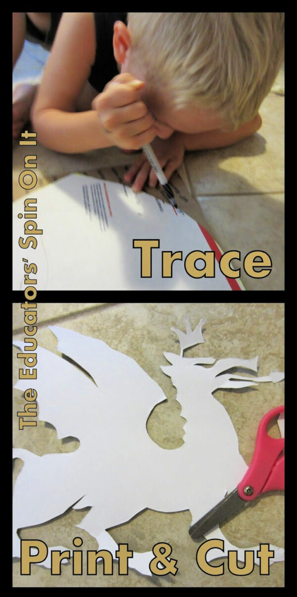 D.I.Y Knight Cardboard Shield for Pretend Costume Play - The Educators ...