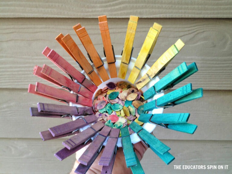 Creating and Learning with Clothespins - The Educators' Spin On It