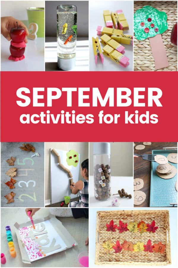 September Activities for Kids - The Educators' Spin On It