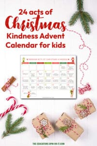 24 Random Acts of Christmas Kindness Advent Calendar - The Educators ...