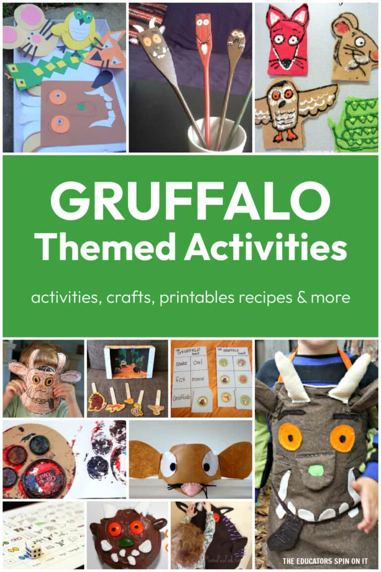 The Gruffalo Themed Activities - The Educators' Spin On It
