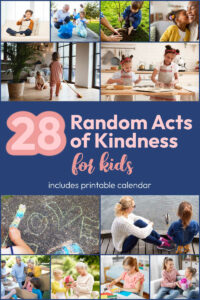 Random Acts of Kindness Calendar for Kids - The Educators' Spin On It