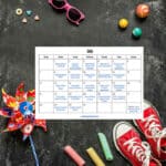 July Activities for Kids {Free Summer Activity Calendar} - The ...