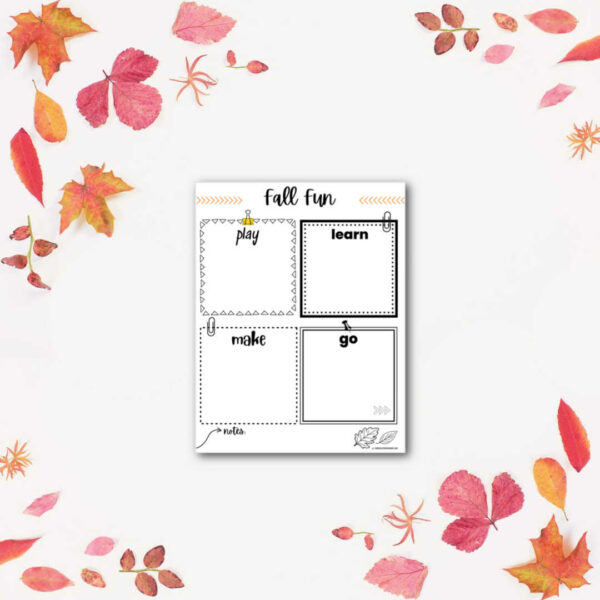 Fall Activity Bundle for Kids - The Educators' Spin On It