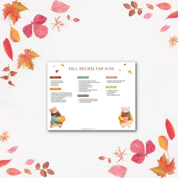 Fall Activity Bundle for Kids - The Educators' Spin On It