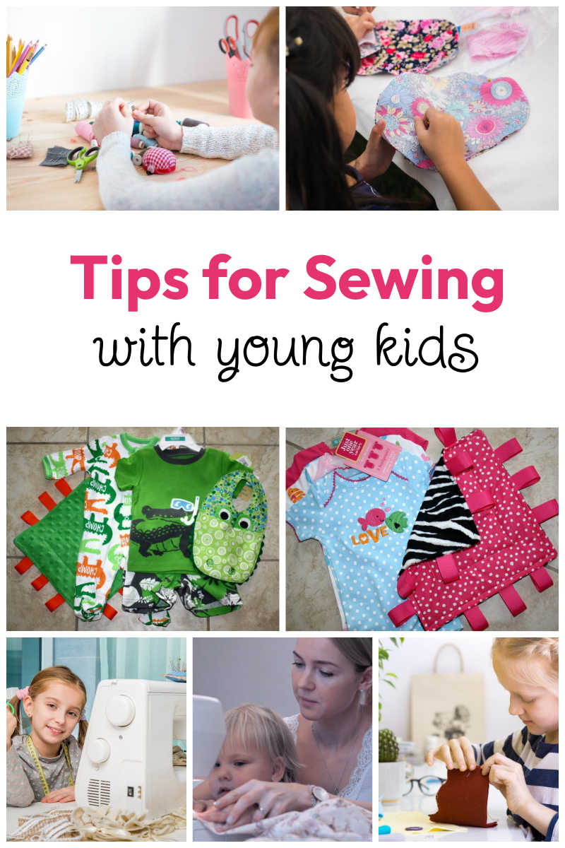 Sewing with young kids - The Educators' Spin On It