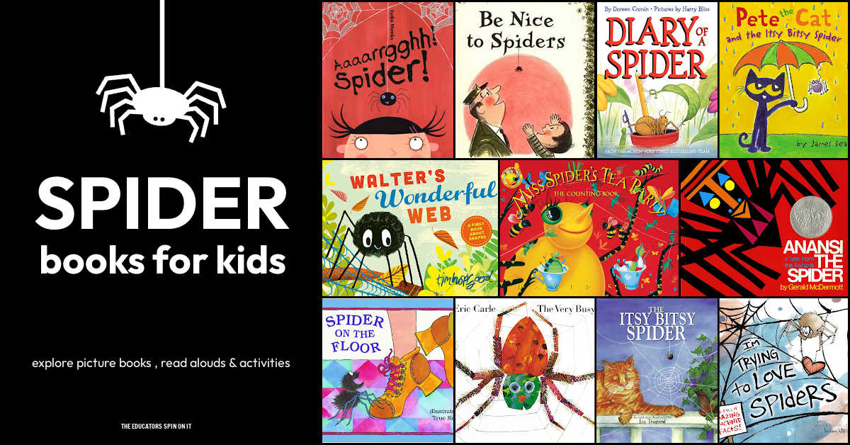 30+ Engaging Spider Books for Kids - The Educators' Spin On It