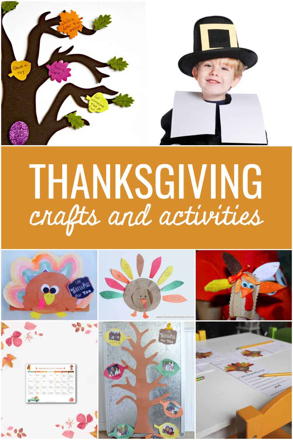 40+ Thanksgiving Activities for School Aged Kids
