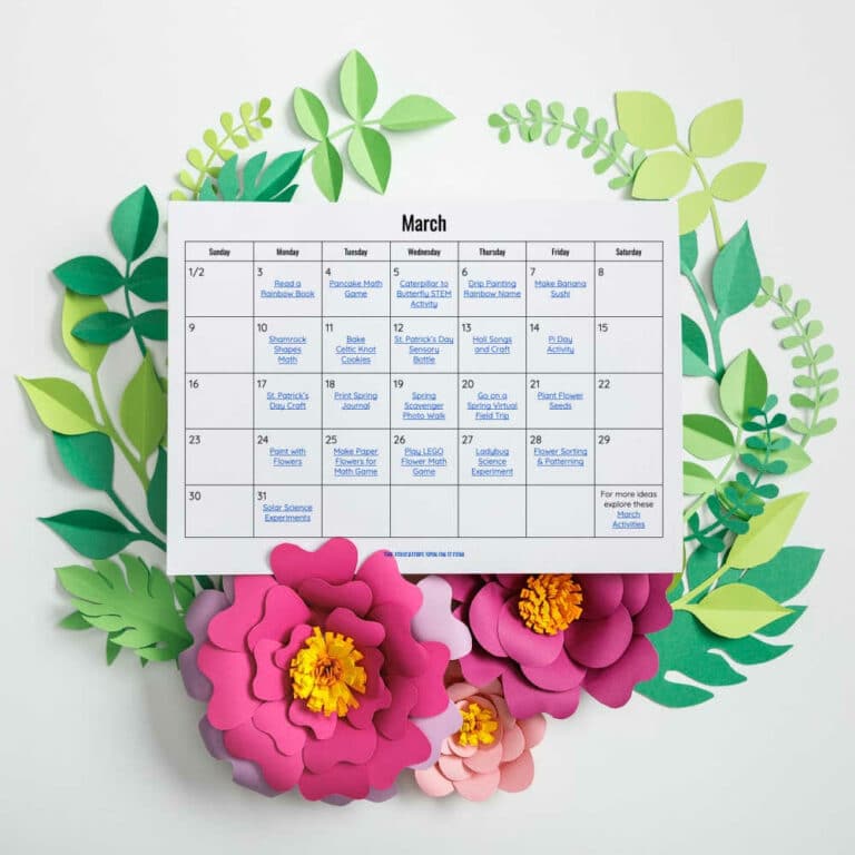 March Activities for Kids After School