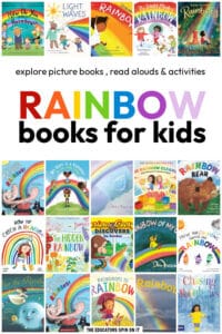 Colorful Rainbow Books for Kids - The Educators' Spin On It