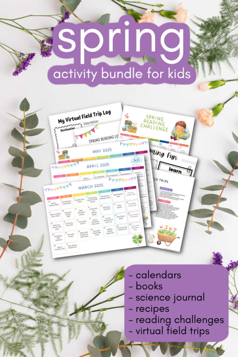 Spring Activity Bundle – The Ultimate Spring Bucket List for Kids ...