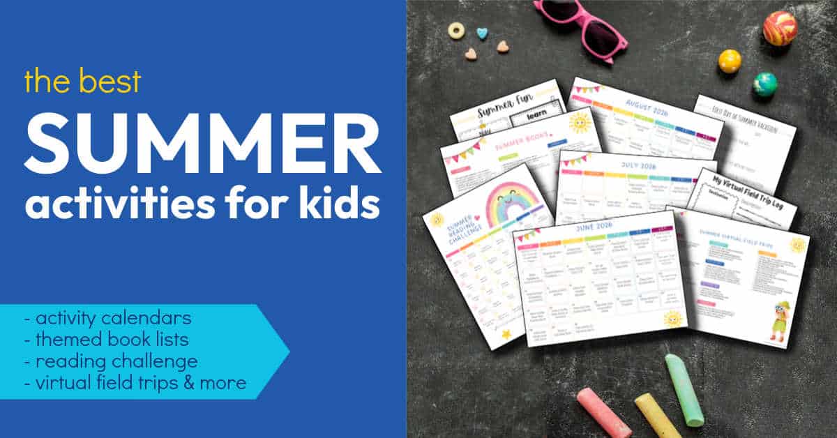 Summer Activity Calendar Bundle - The Educators' Spin On It