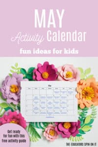 May Activities for Kids After School {Free Activity Calendar} - The ...