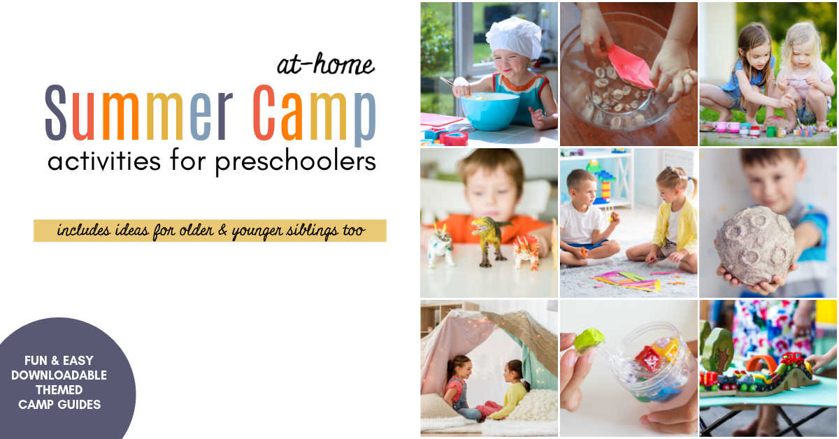 Easy At-Home Summer Camp Activities for Preschoolers and Toddlers: Bring the Magic Home! - The ...