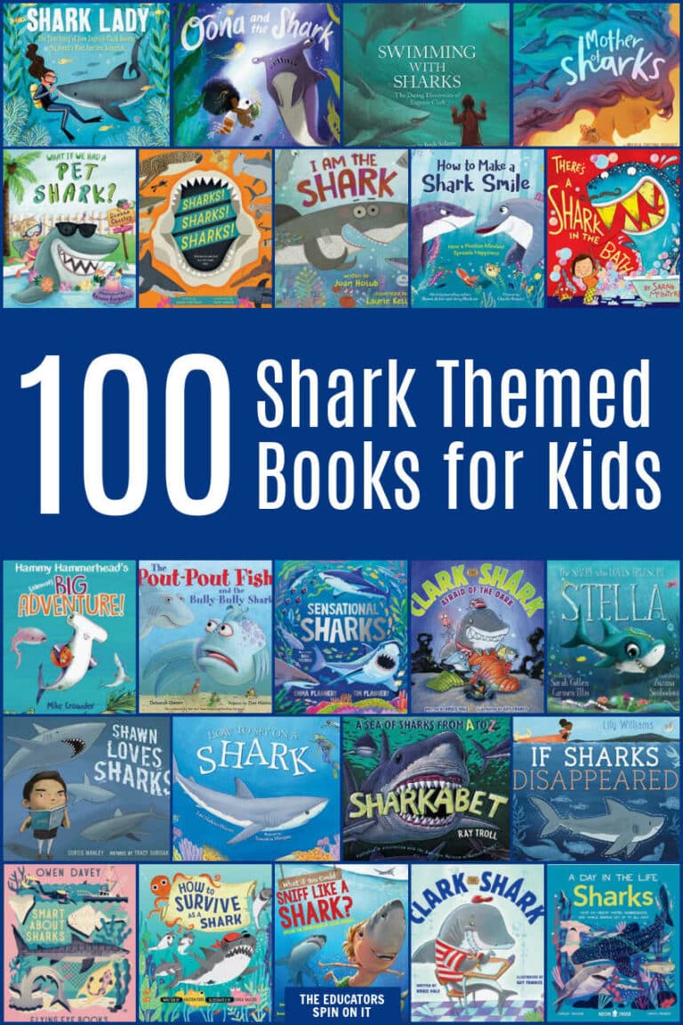 100+ Shark Books for Kids of All Ages - The Educators' Spin On It