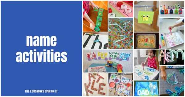 30+ Name Activities for Preschoolers and Toddlers